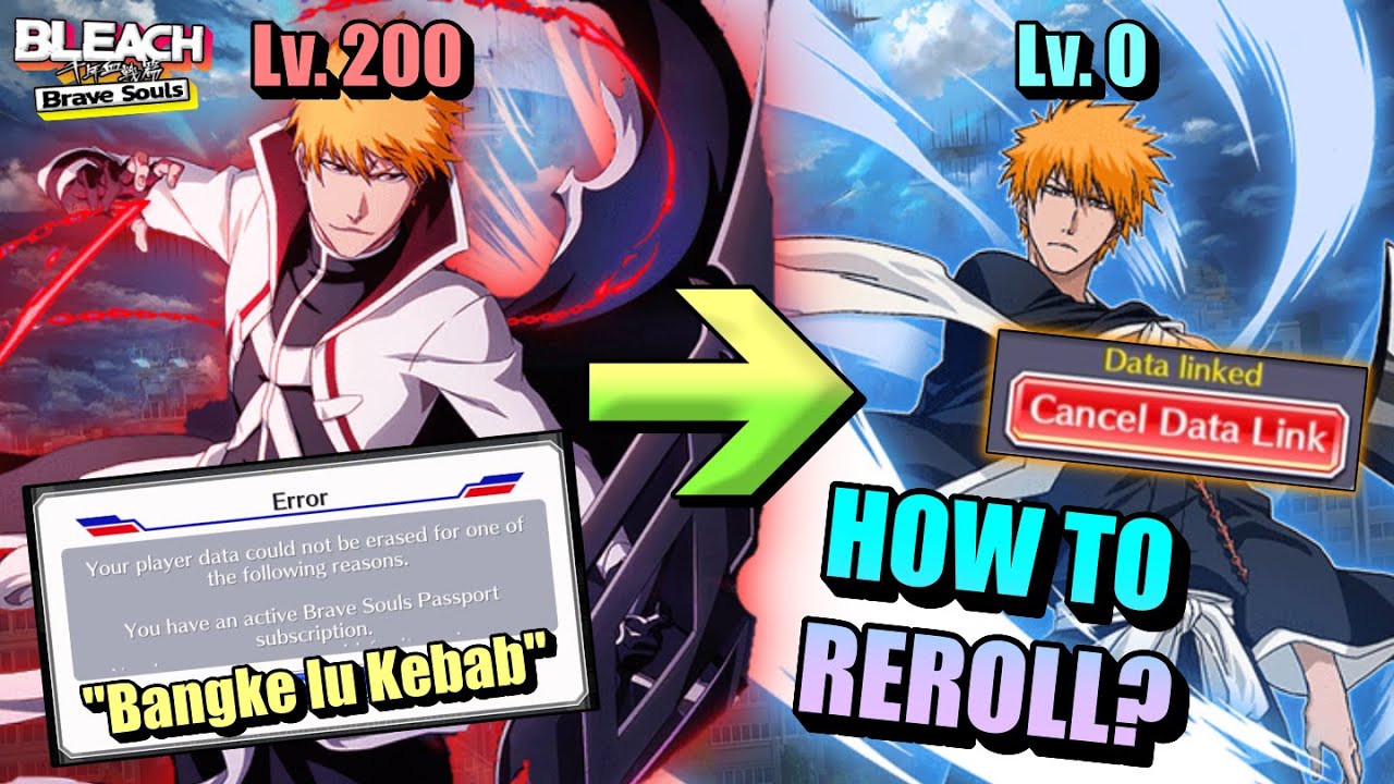 GUIDE LENGKAP HOW TO REROLL AKUN BBS 2023!! | Bleach: Brave Souls - YouTube