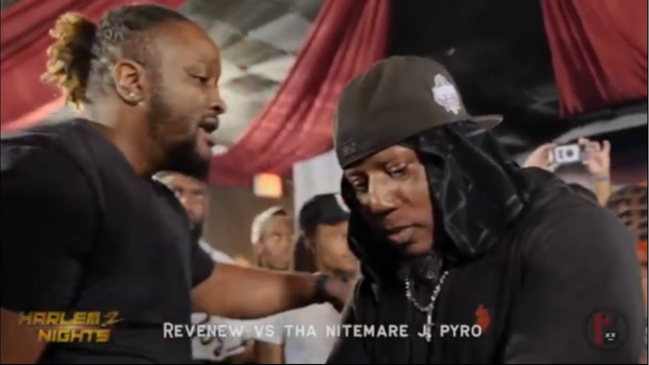 REVENEW VS THA NITEMARE J.PYRO || HARLEM NIGHTS 2 || BAR YOU TO DEATH ...