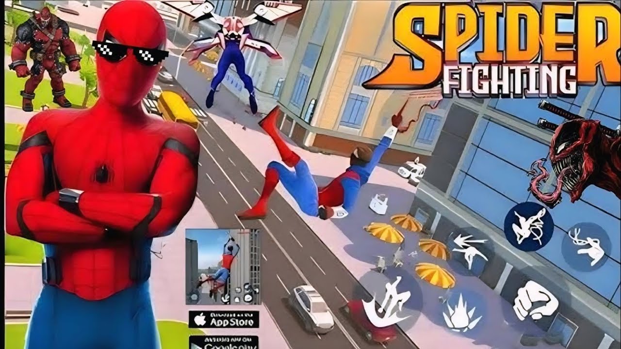 🕷️ Spider-Man Fighting Game | ⚔️ Epic Battles & Boss Fights! 🎮 (4K ...