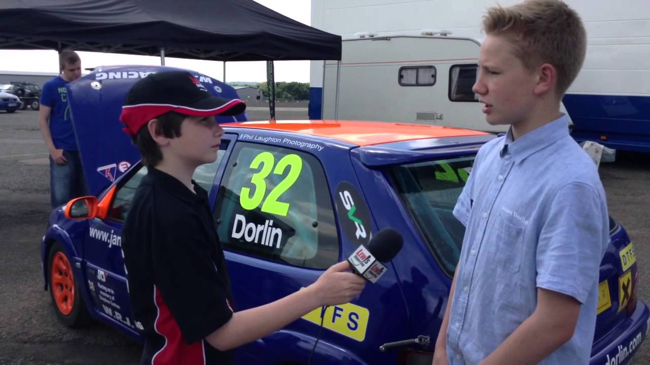 James Dorlin Junior Saloon Car Championship - Donington 2014 - YouTube