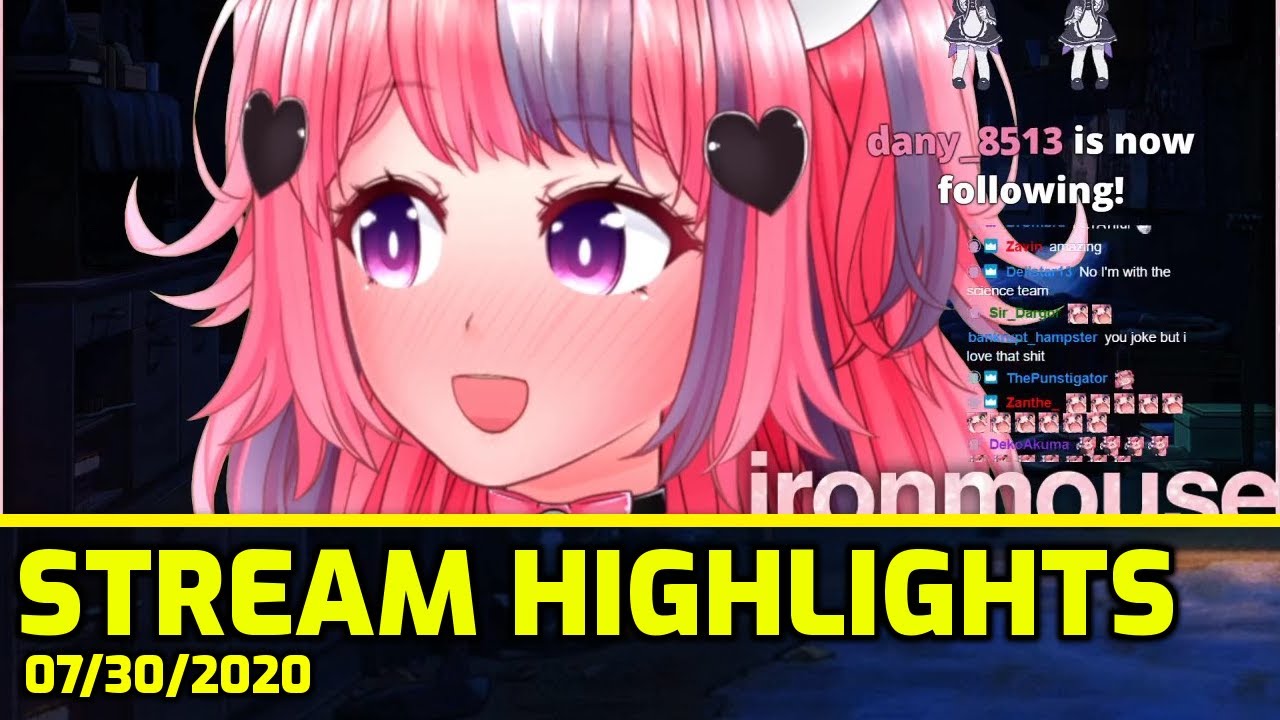 Ironmouse Stream Highlights - 07/30/2020 - YouTube