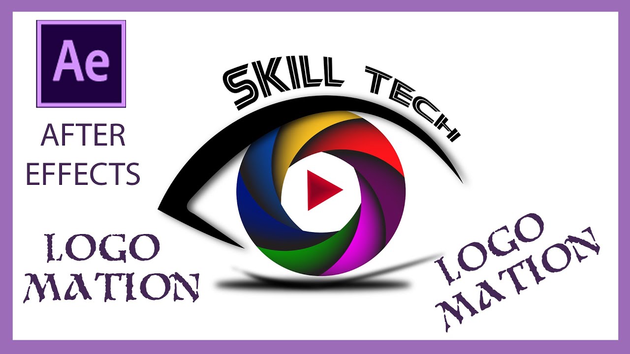 after effects logo animation - YouTube