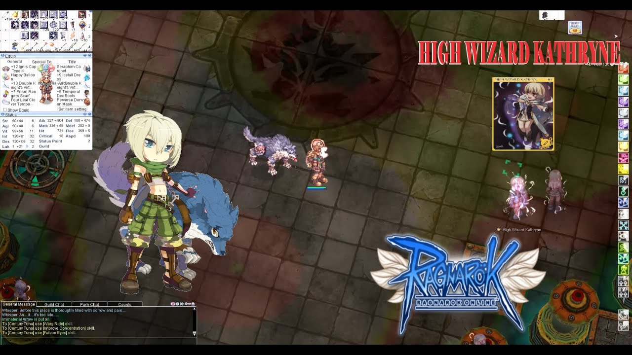 iRO - Ranger/Arrow Storm - Wolfchev's Laboratory vs High Wizard ...