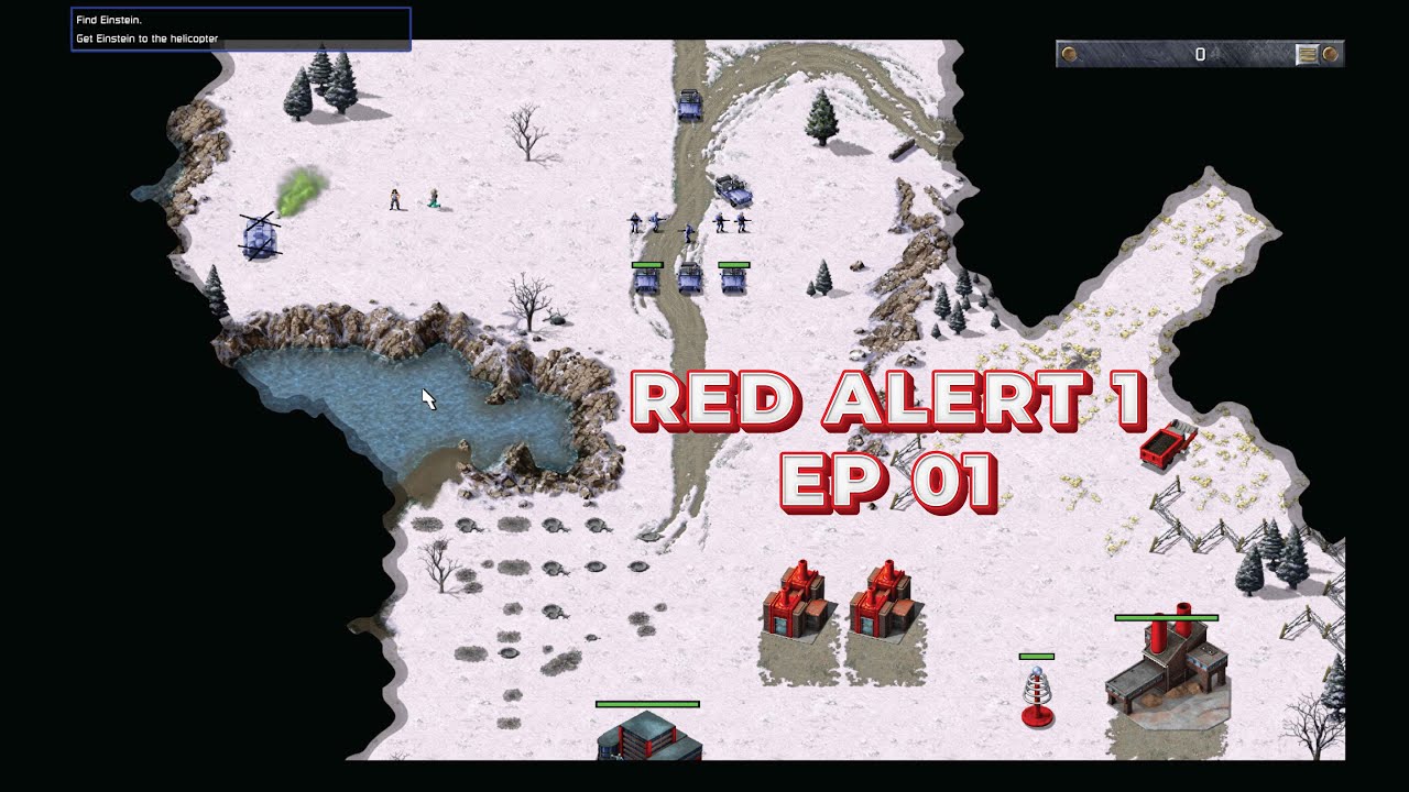 Red Alert 1 (Allied Campaign) #Ep1: Giải cứu Albert Einstein và Tanya ...