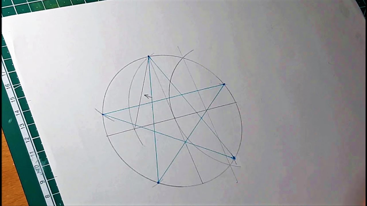 COMO DIBUJAR ESTRELLA DE 5 PUNTAS Y DE 6 PUNTAS - YouTube