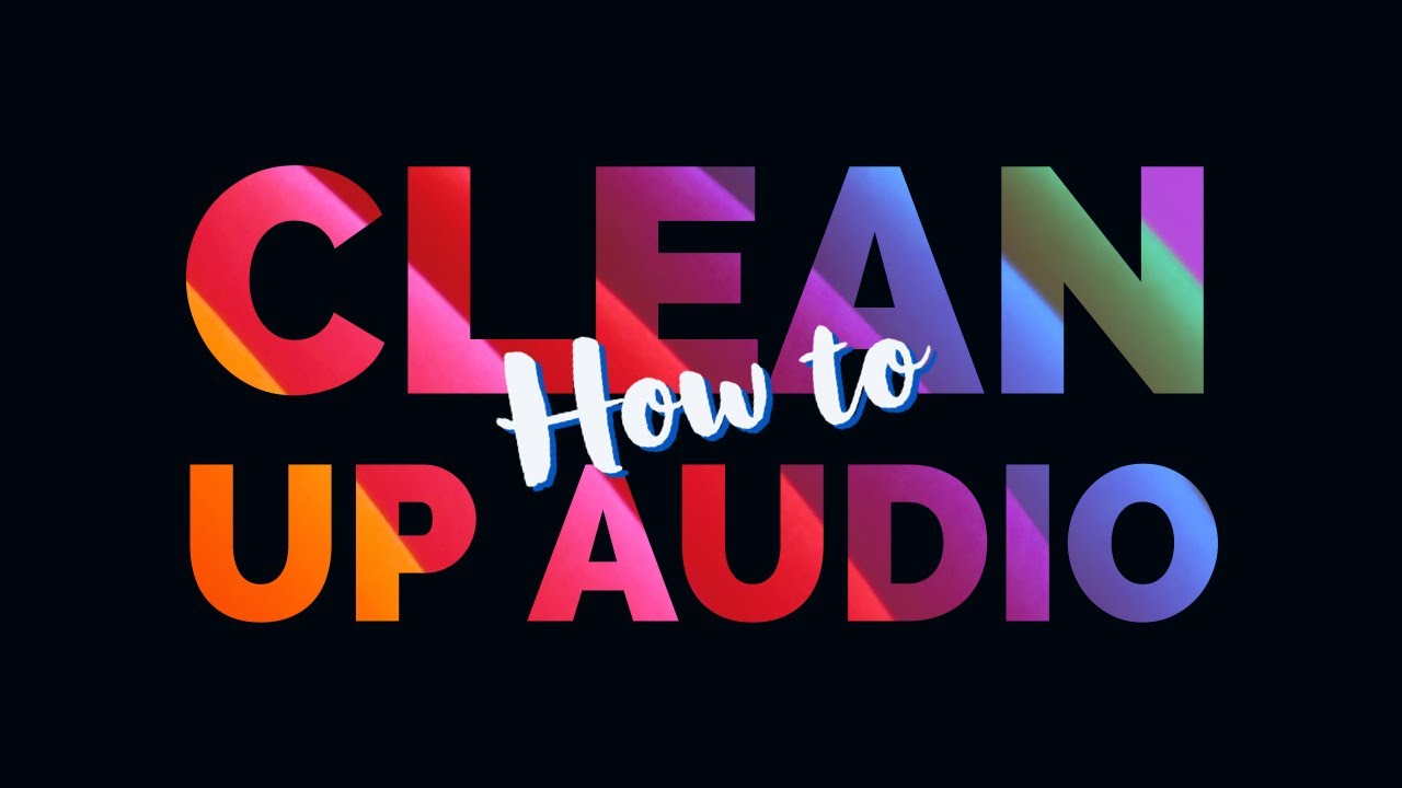 Learn how to clean up your recordings like a pro in our latest YouTube ...