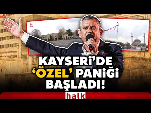 BÜYÜK SKANDAL! CHP'nin yarınki tarihi Kayseri mitingi öncesi kentteki CHP afişleri toplatıldı!