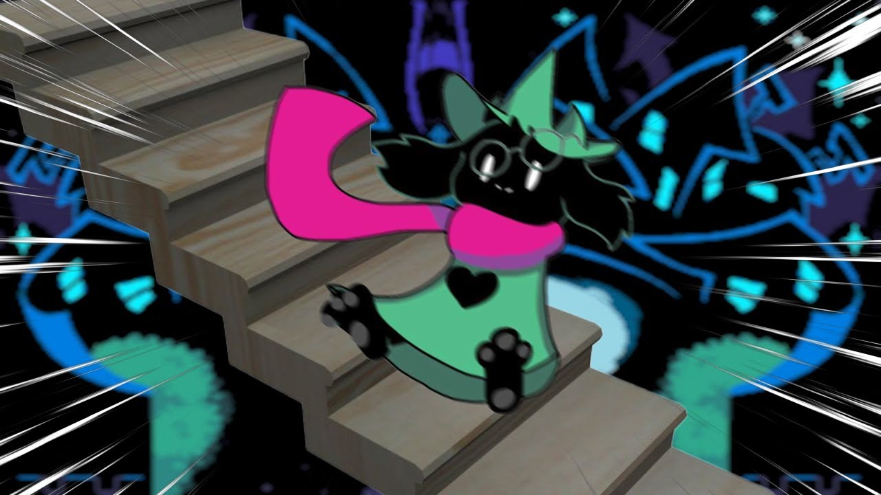 Ralsei Falls Down Some Stairs (Original Gmod Meme) - YouTube