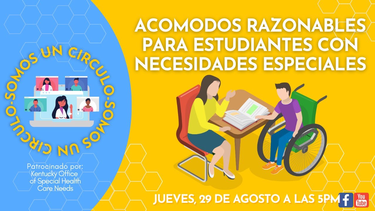 Somos un Circulo: Acomodos Razonables para estudiantes con Necesidades ...