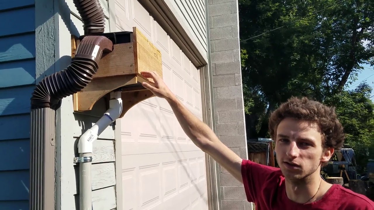 Gravity Fed Rainwater Harvesting System (200 GALLON CAPACITY) - YouTube