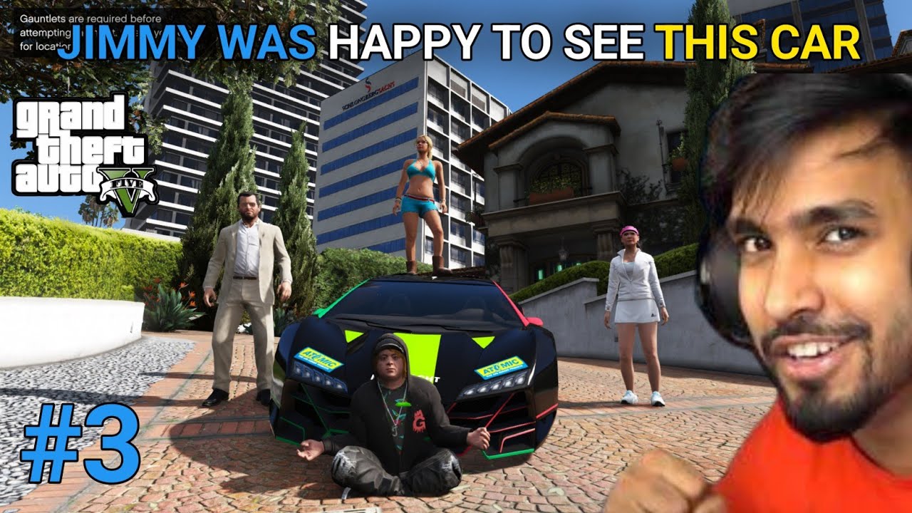 Michael organized a birthday party for Jimmy | Gaming byte | #3 #gta # ...