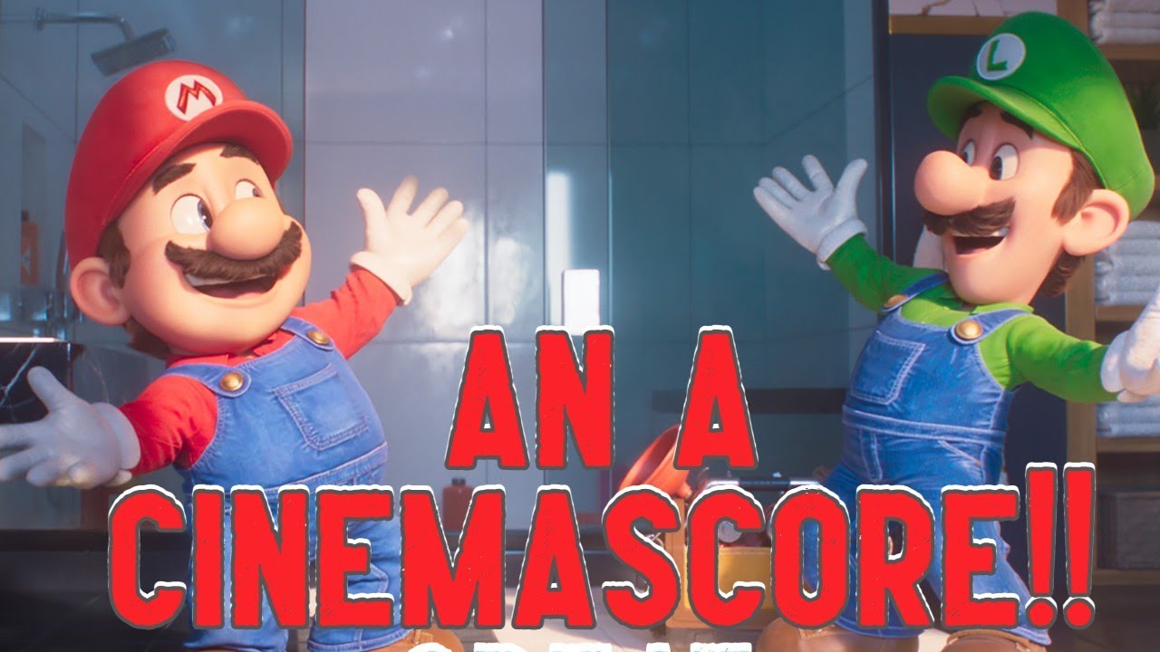 MARIO MOVIE HAS AN A CINEMASCORE & FRESH AUDIENCE SCORE!!! SHOULD YOU ...