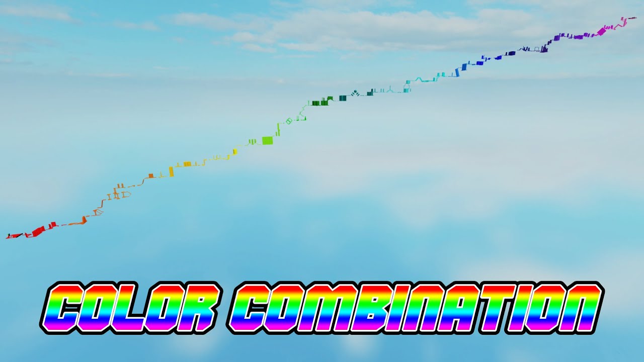 Colored Obbies Finale: Color Combination (Showcase) - YouTube