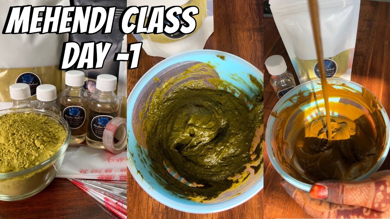Mehendi Class Day 1 Learn How To Make Mehendi Paste For Beginners By mehendi-class-day-1-learn-how-to-make-mehendi-paste-for-beginners-by