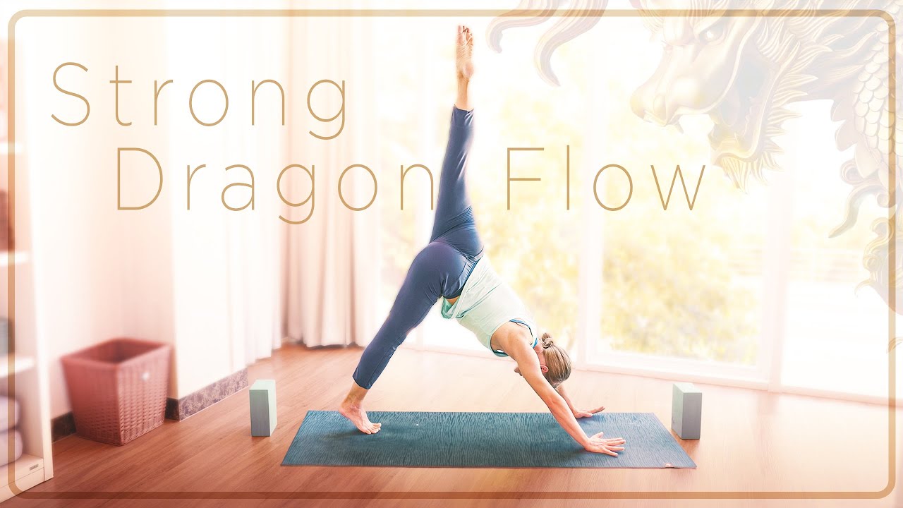 Strong Dragon Flow Yoga Practice - YouTube