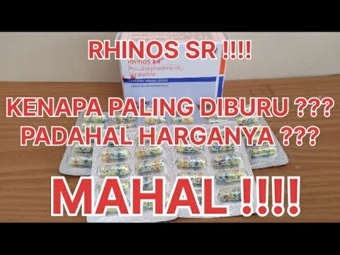 RAHASIA RHINOS SR KAPSUL !!! OBAT PILEK PALING AMPUH , MESKIPUN MAHAL ...