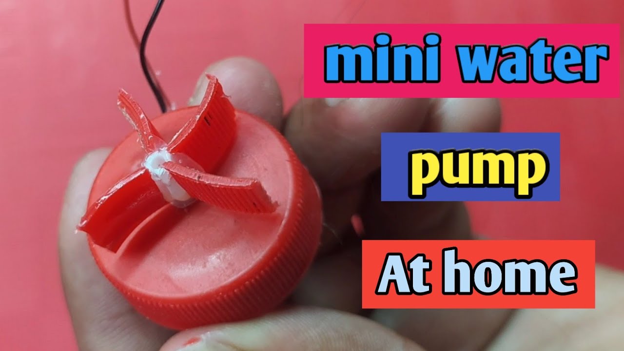 How to make mini water pump At home AC/DC - YouTube
