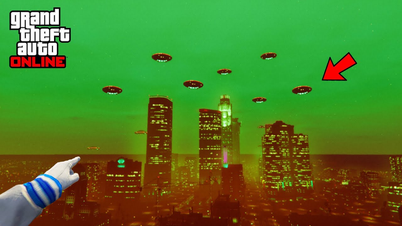 GTA 5 Online ALIEN UFO Invasion Event Happening RIGHT NOW! How To ...