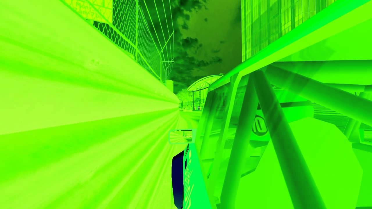 LFS nightvision shader experiment - YouTube