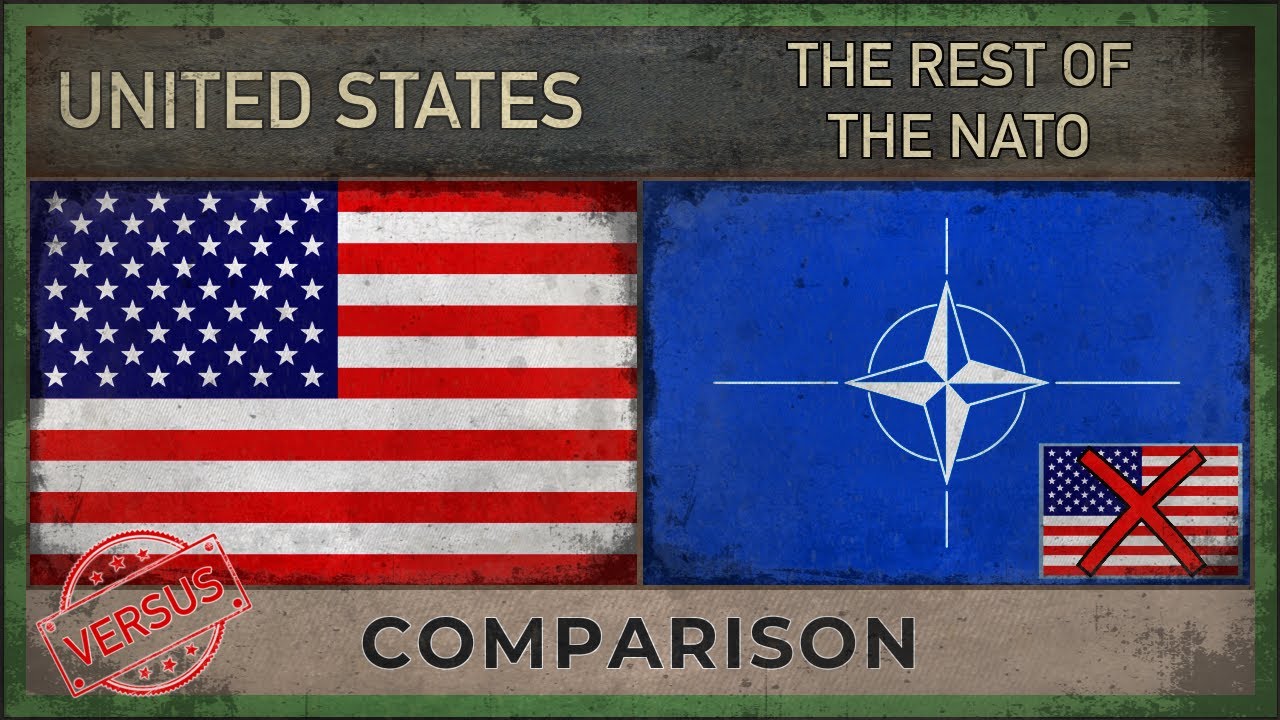 UNITED STATES vs THE REST OF THE NATO - Military Power Comparison (2018 ...