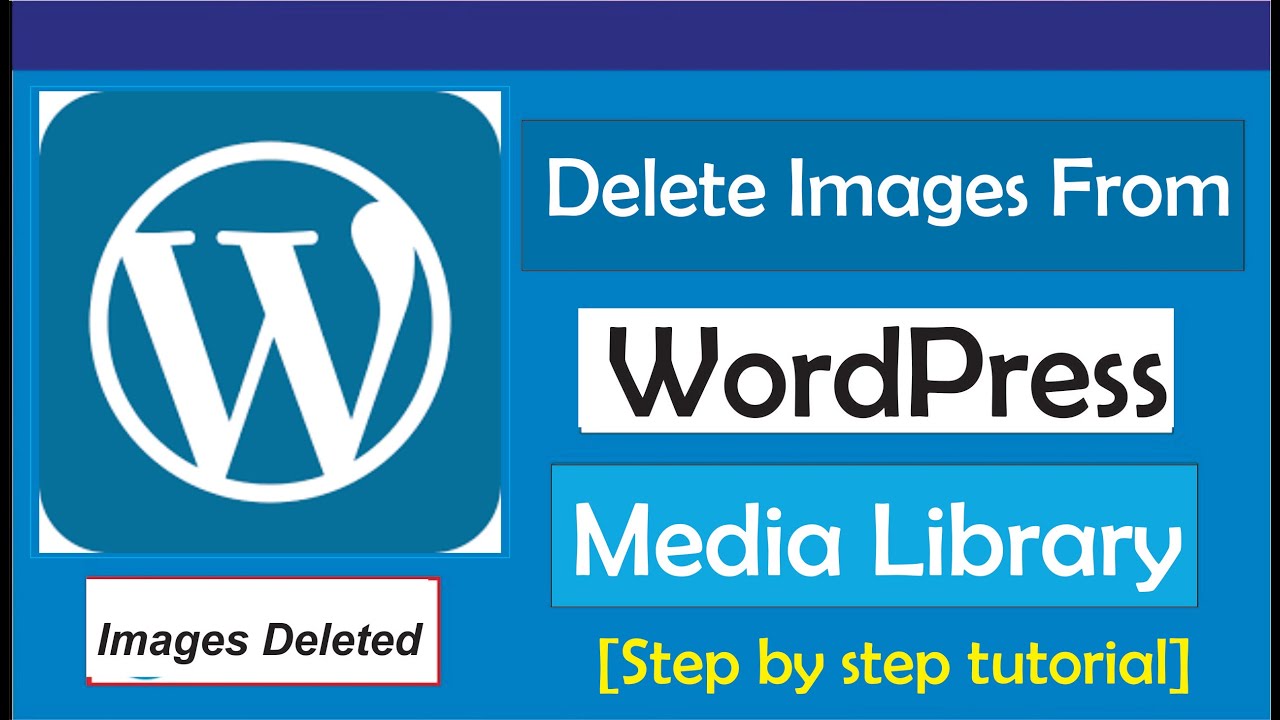 How To Delete Images From WordPress Media Library YouTube how-to-delete-images-from-wordpress-media-library-youtube