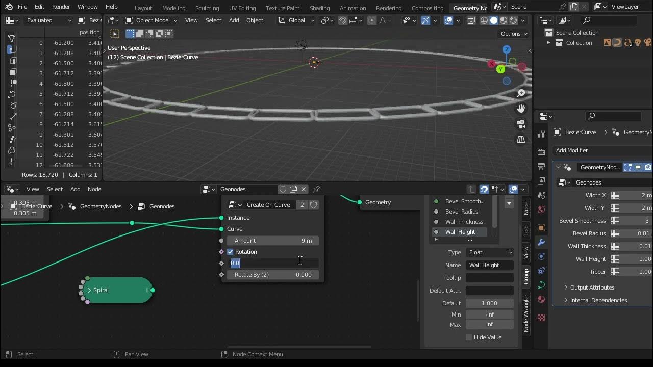 Demonstration of Locking Axis.- Blender: Geometry Nodes - YouTube