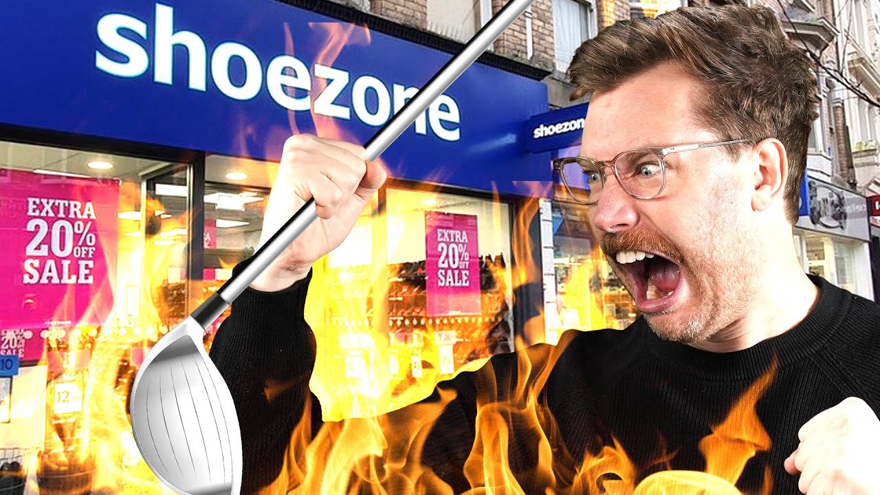 They burnt down our favourite shoe shop?! - YouTube