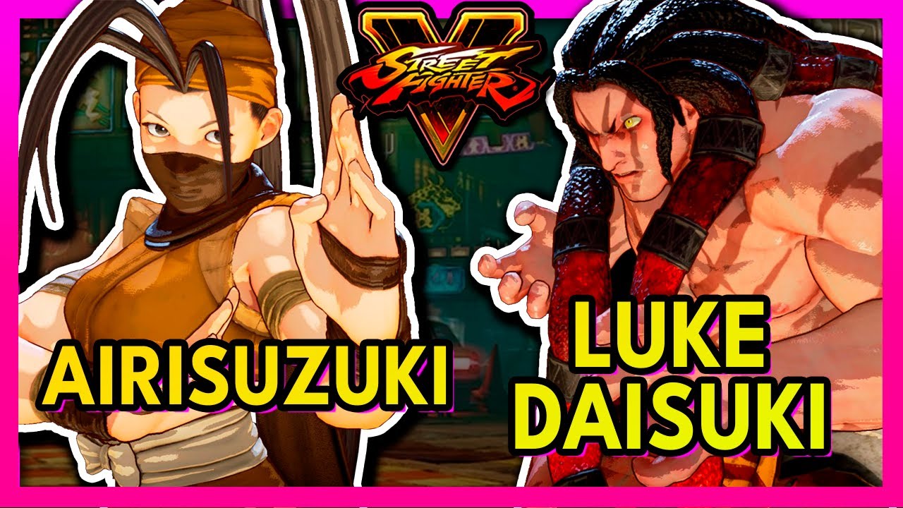 SFV 🥊 Airisuzuki (IBUKI) VS Luke Daisuki (NECALLI) 🥊 スト5 🥊 SF5 🥊 Street Fighter 5 - YouTube