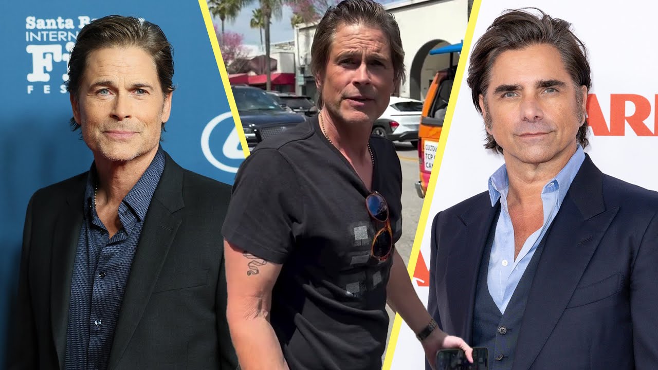 Rob Lowe REACTS to Being Mistaken for John Stamos by Hollywood Tour Bus ...