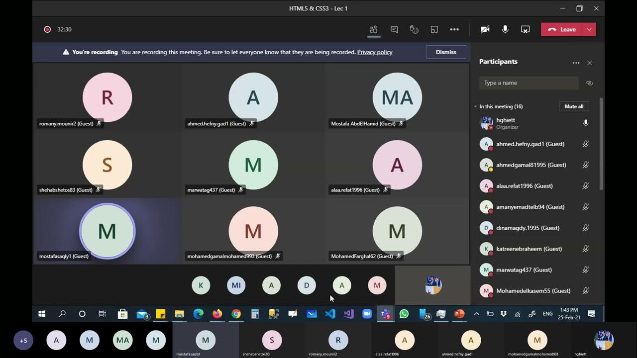 3. HTML5 & CSS3 Day 1 - P1(Intro to HTML5, New form elements) - YouTube
