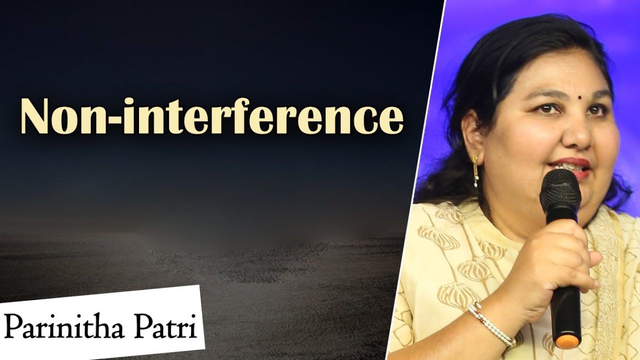 Non-Interference | Parinitha Patri | Pyramid Valley International - YouTube