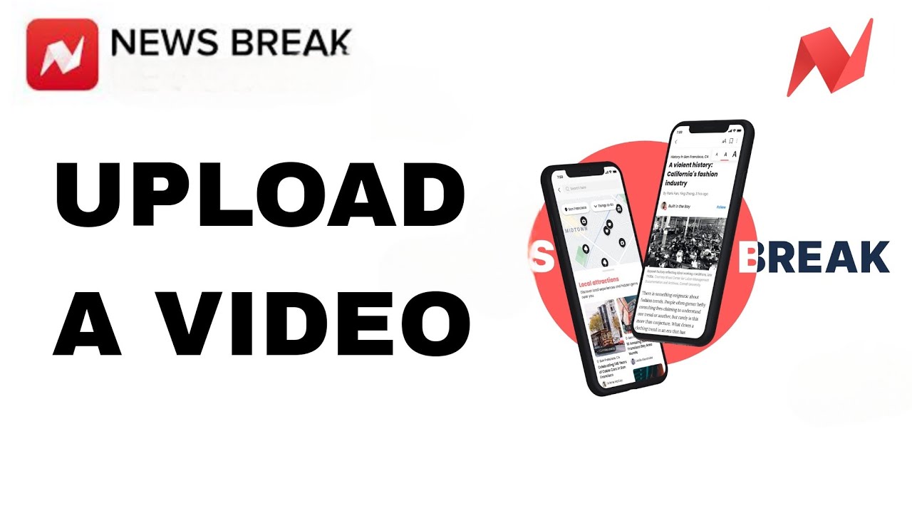 How To Upload A Video On NewsBreak & Local News And Alerts App - YouTube