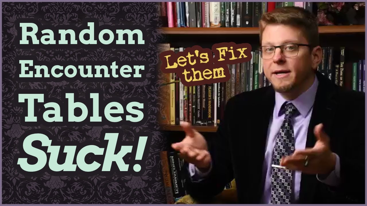 Make your 2d6 Random Encounter Tables WAY BETTER! - YouTube