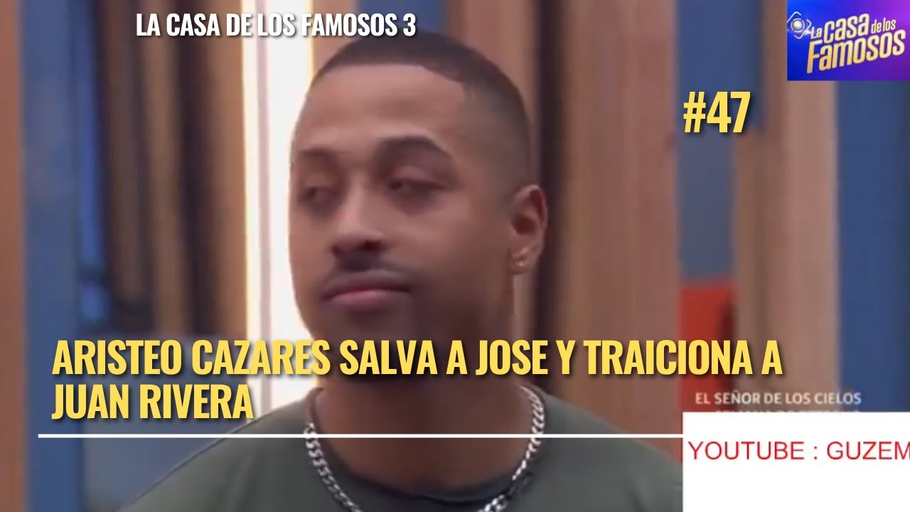ARISTEO CAZARES SALVA A JOSE Y TRAICIONA A JUAN RIVERA EN LA CASA DE ...