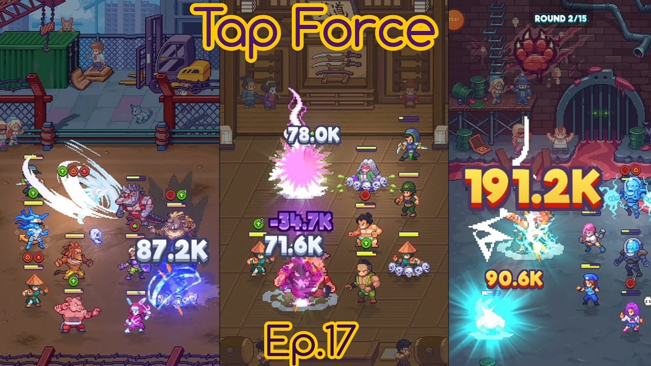 Tap Force Ep.17 #games #fighting #team #game #เกมมือถือ #adventure #youtube #rpg #rts #tap # ...