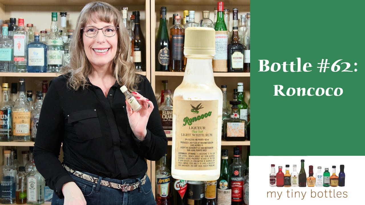 My Tiny Bottles - Roncoco - History in Dusty Mini Liquor Bottles - YouTube