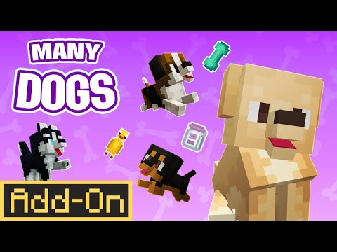 Many Dogs | Minecraft Marketplace Addon | Showcase - YouTube
