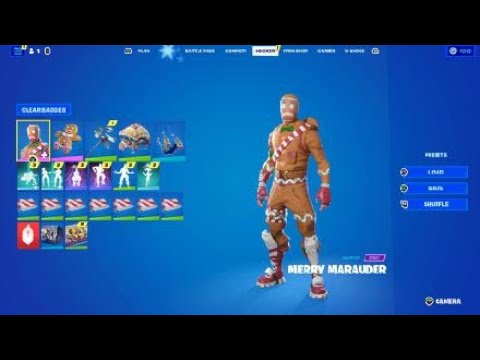 Fortnite chapter 4 season 1 locker tour - YouTube