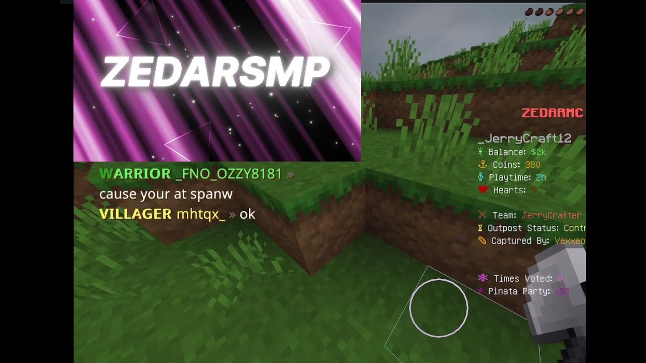 Minecraft ZEDAR SMP reset (Sneak peek) - YouTube