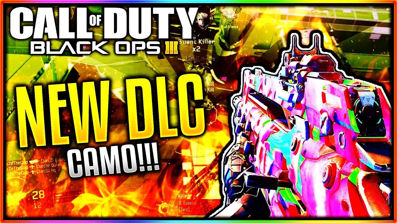 *NEW* SECRET WATERMELON CAMO IN BLACK OPS 3! - NEW DLC WEAPON SUPPLY ...