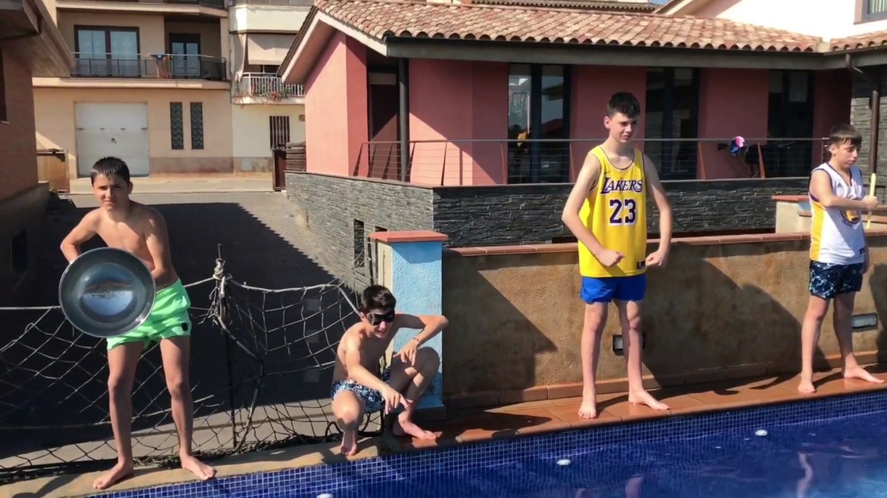 AVENGERS IN THE POOL - YouTube