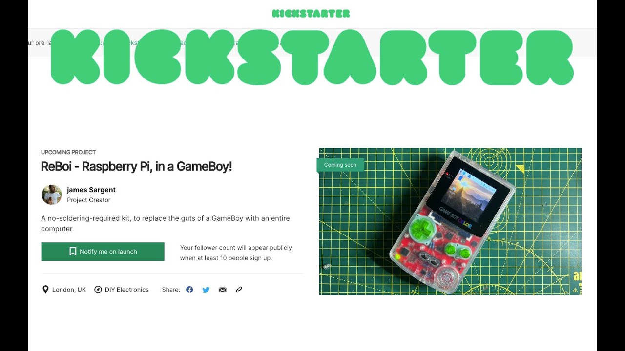 ReBoi Kickstarter Announcement - YouTube