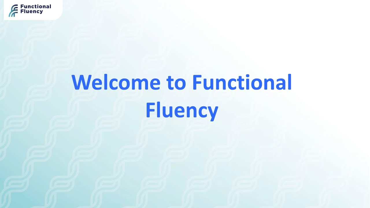 Introduction to Functional Fluency and TIFF - YouTube