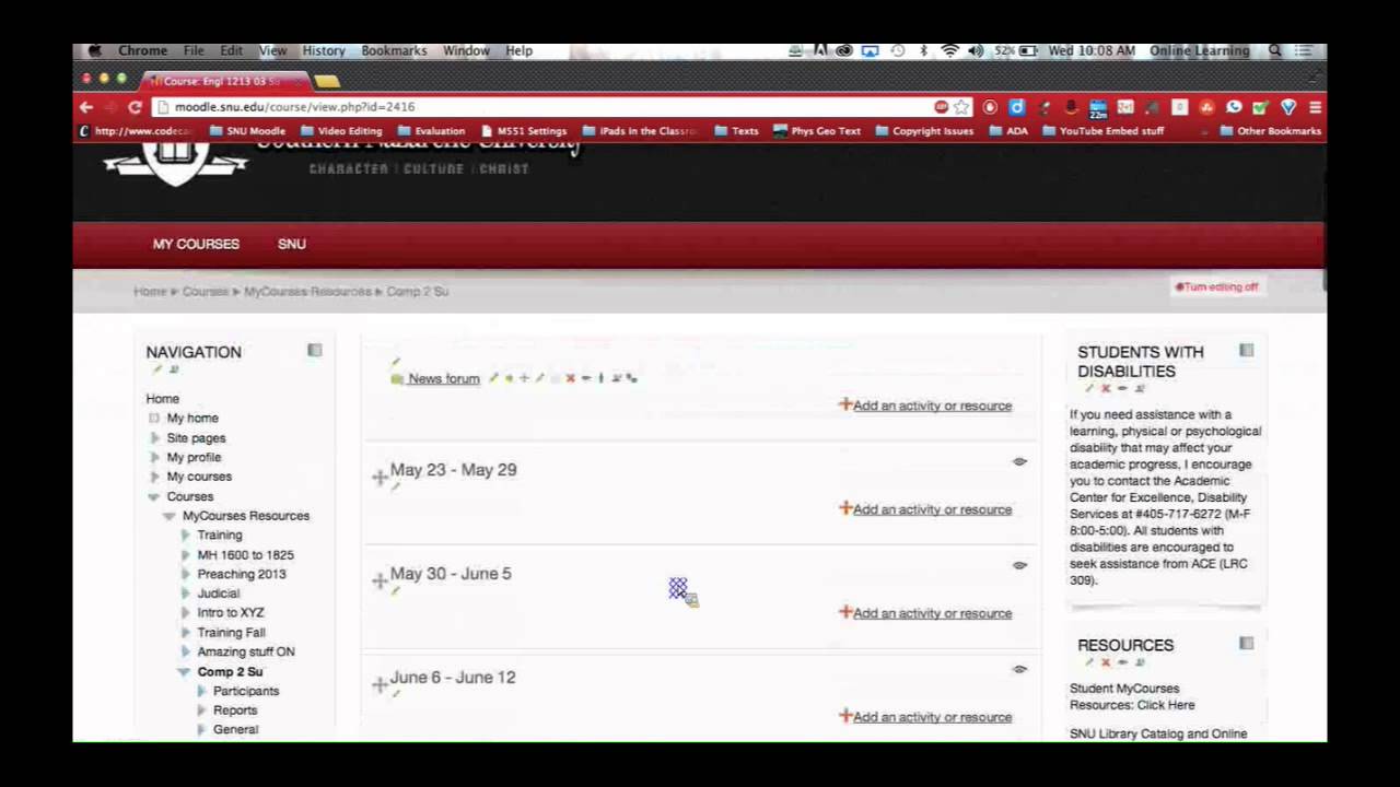 Moodle Basic Training - YouTube
