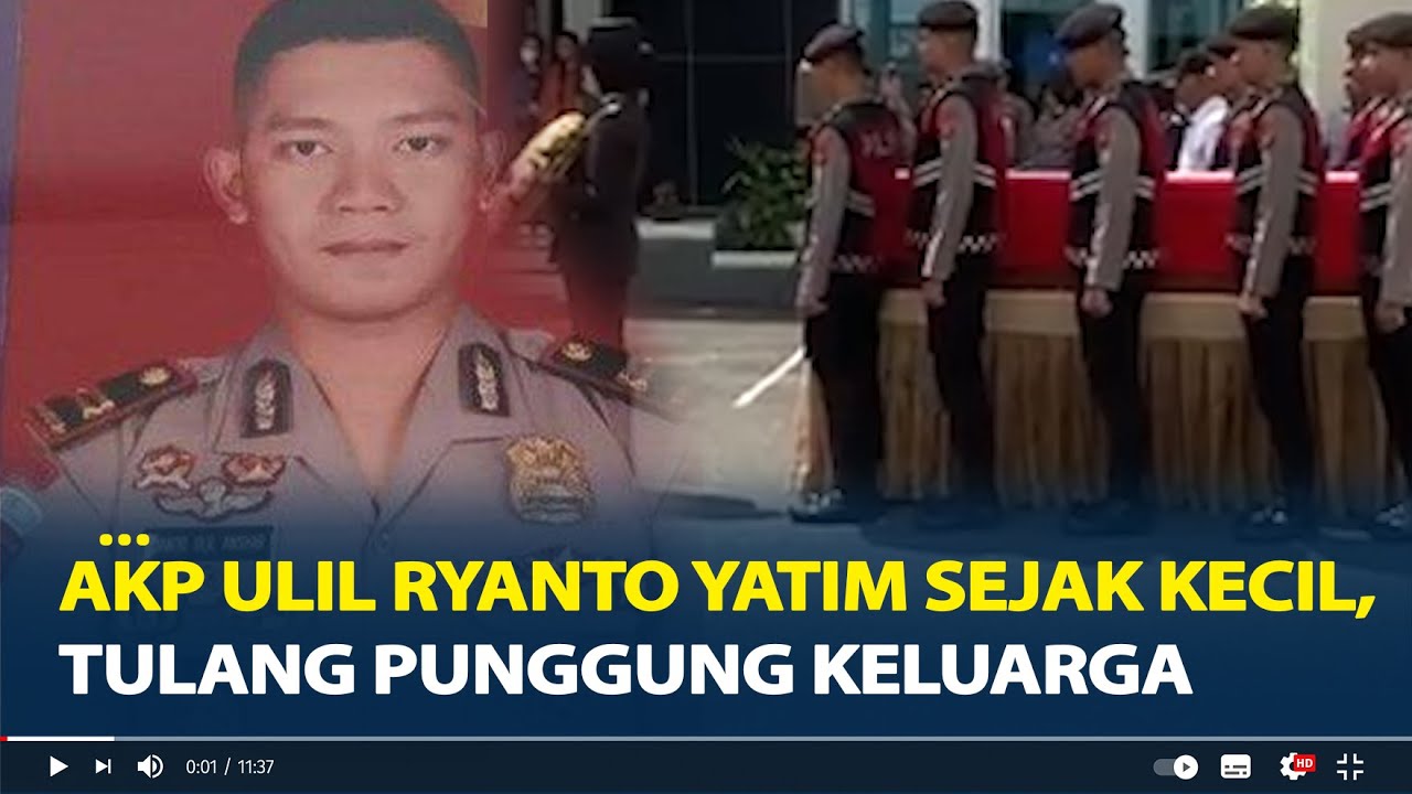 Yatim Sejak Kecil, AKP Ulil Ryanto yang Tewas Ditembak AKP Dadang ...