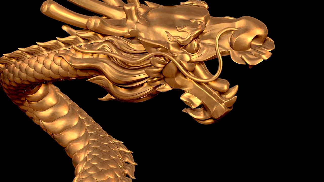 Zbrush sculpt gold dragon jewelry design - YouTube