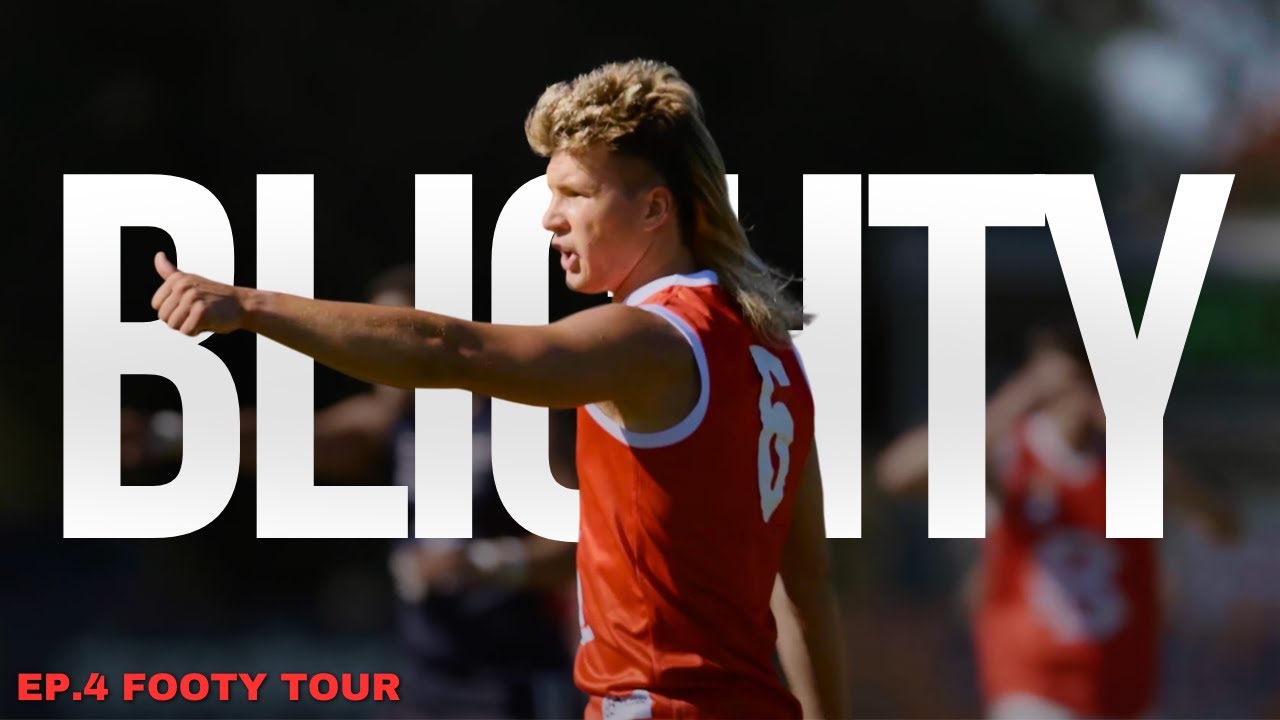 81 DISPOSALS? 2024 FOOTY TOUR: R4 BLIGHTY - YouTube