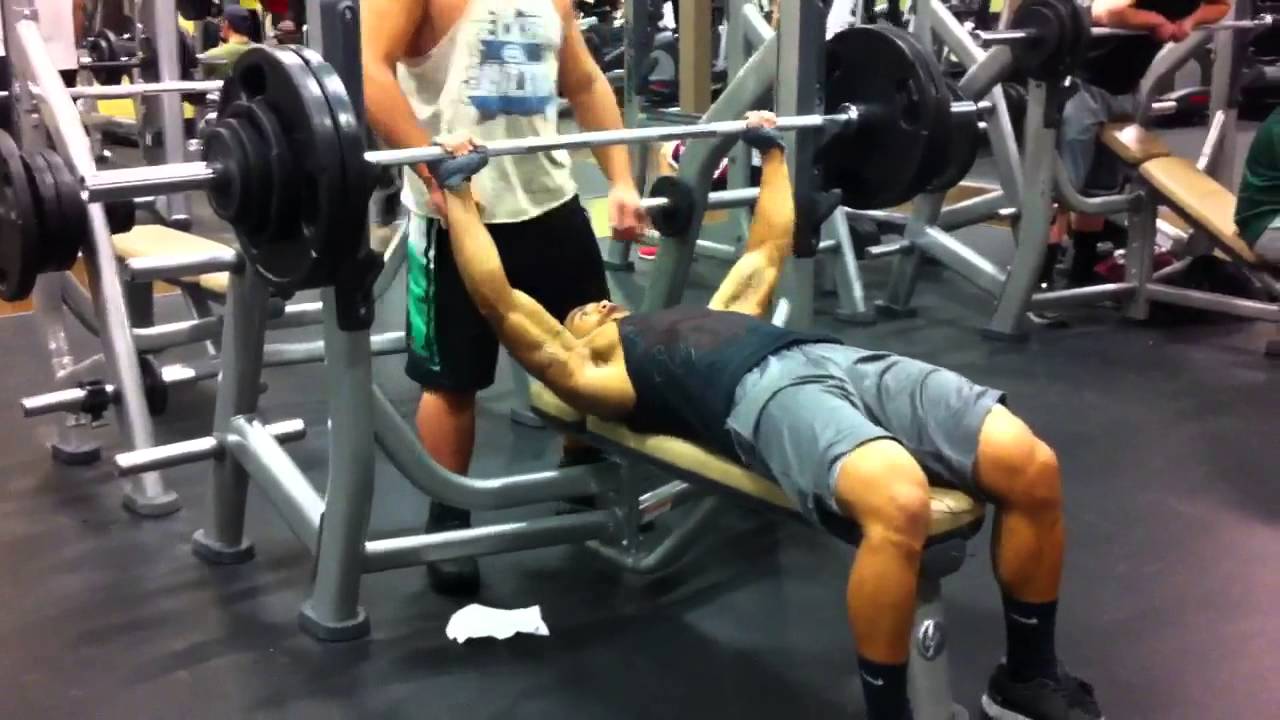 260 Bench Press - YouTube