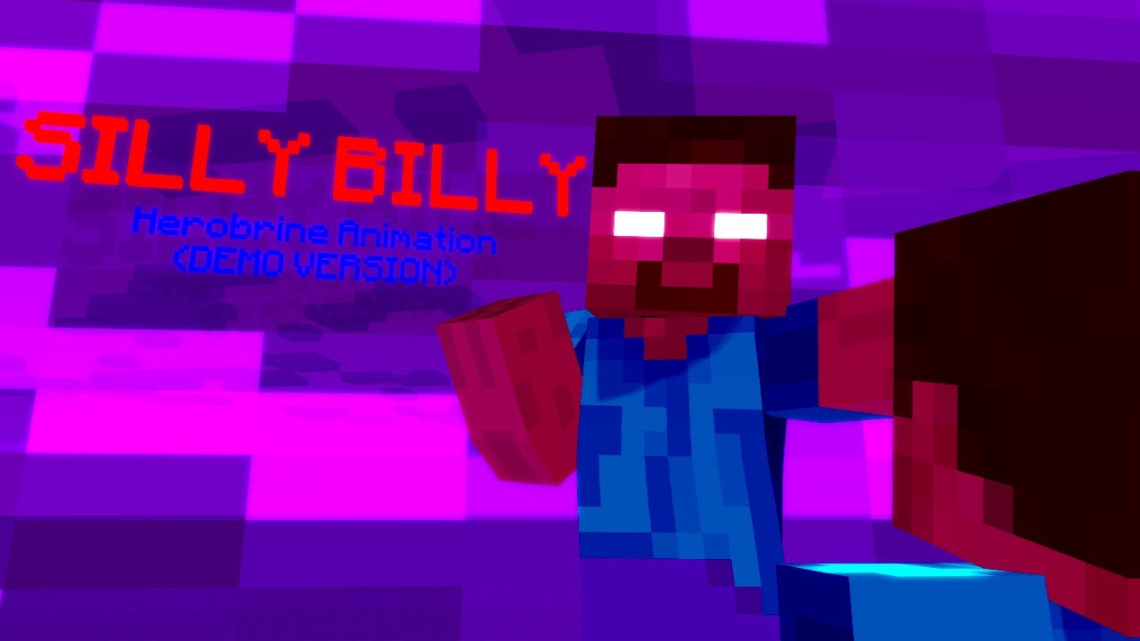 SILLY BILLY (Herobrine Version!) | Minecraft x FNF [DEMO] - YouTube