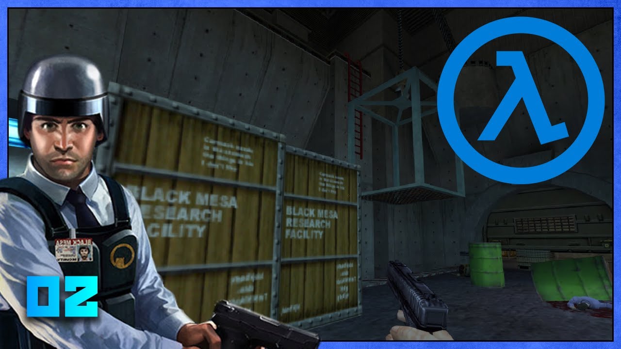 Half-Life: Blue Shift - #02 - Barney Puzzleheimer - YouTube